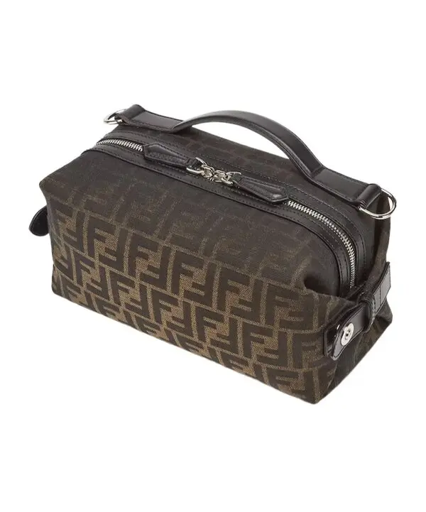 Fendi Ff Jacquard Eclissi Siesta Small Clutch Bag