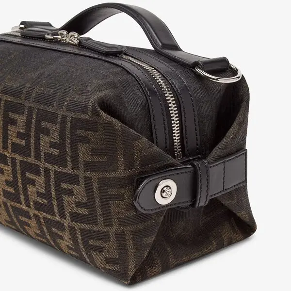 Fendi Ff Jacquard Eclissi Siesta Small Clutch Bag