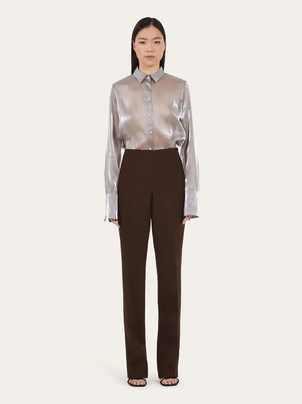 FERRAGAMO Straight Leg Tailored Pants