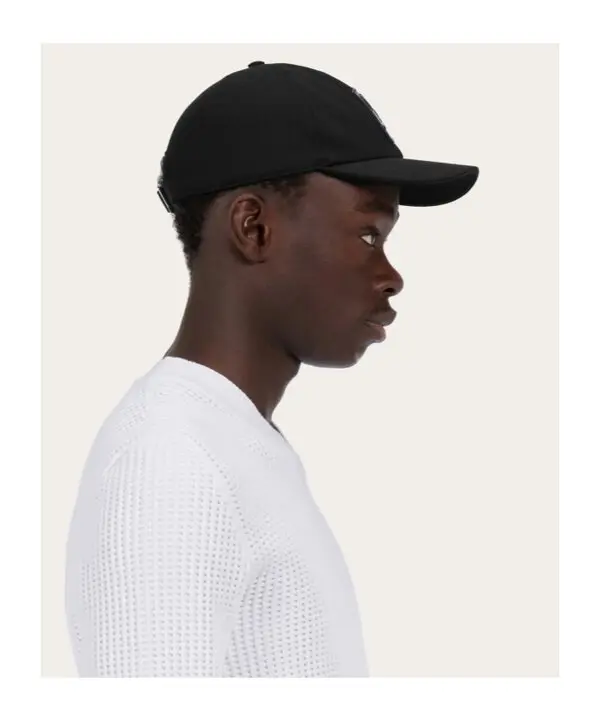 FERRAGAMO Gancini Baseball Cap - Black
