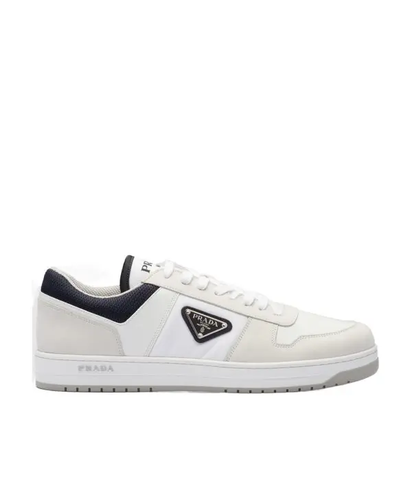 Prada Downtown Re-nylon Sneakers - White
