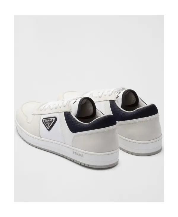 Prada Downtown Re-nylon Sneakers - White