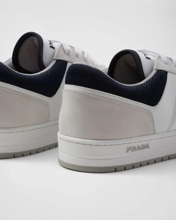 Prada Downtown Re-nylon Sneakers - White
