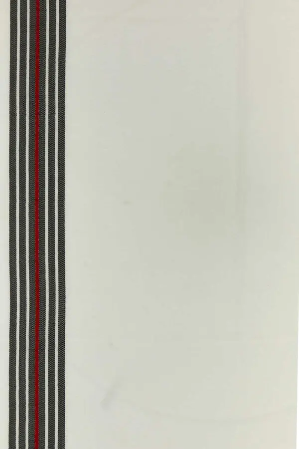 Alexander McQueen Logo Printed Frayed-edge Scarf