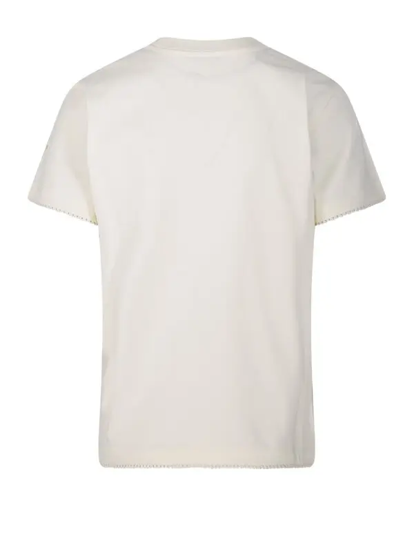 Moncler Logo Patch Crewneck T-shirt