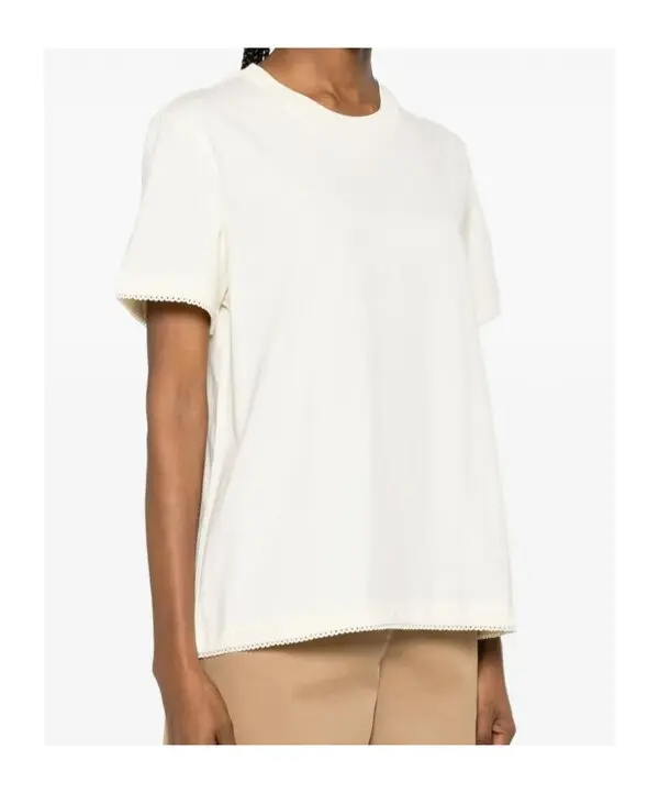 Moncler Logo Patch Crewneck T-shirt