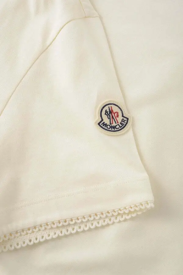 Moncler Logo Patch Crewneck T-shirt