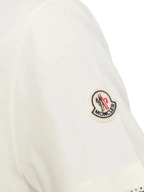 Moncler Logo Patch Crewneck T-shirt