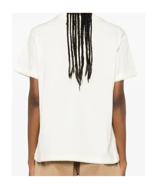 Moncler Logo Patch Crewneck T-shirt