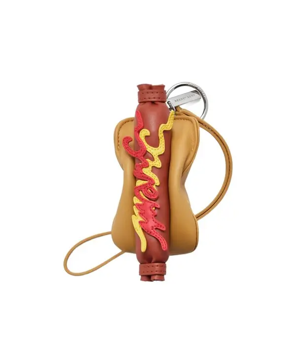Marc Jacobs Hot Dog Bag Charm - Brown