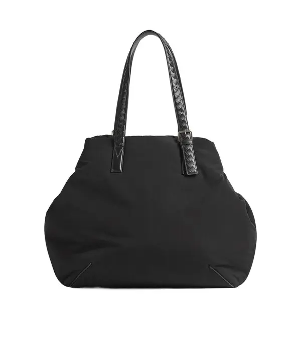 Bottega Veneta Logo Patch Tote Bag