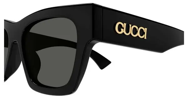 Gucci Square Frame Sunglasses - Black