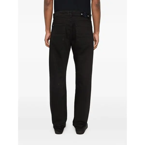 Stone Island Straight-leg Jeans With Logo Badge
