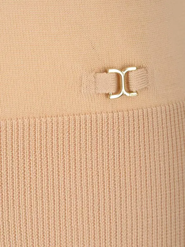 Chloé Sleeveless Knitted Top With Marcie Clasp