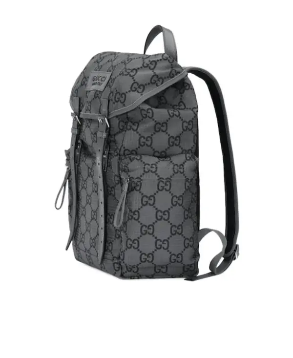 Gucci Large Gg Backpack - Gray