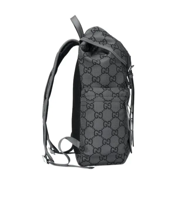 Gucci Large Gg Backpack - Gray