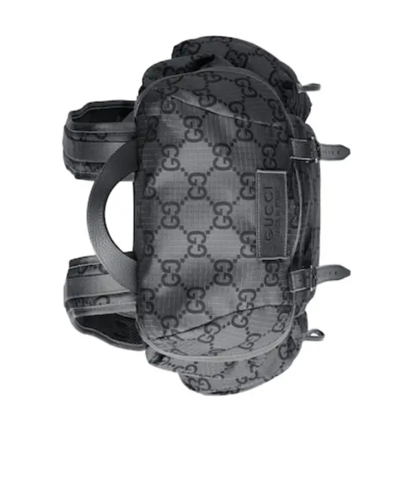 Gucci Large Gg Backpack - Gray