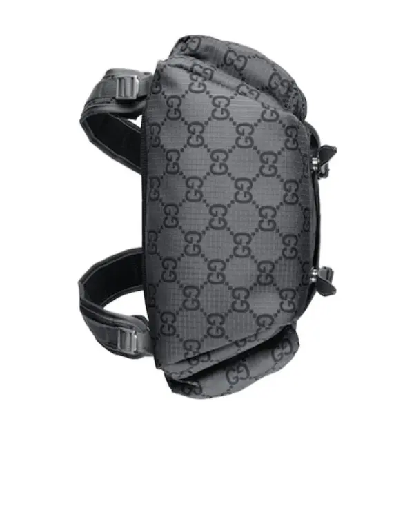 Gucci Large Gg Backpack - Gray