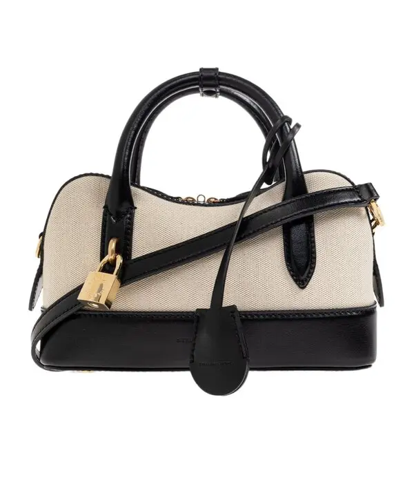 Stella McCartney Ryder Small Top Handle Handbag - Black