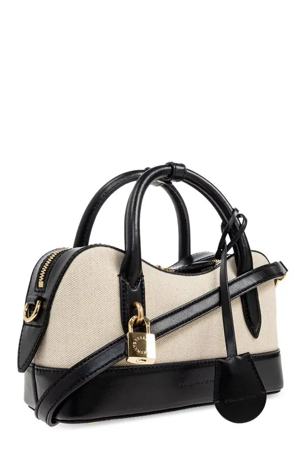 Stella McCartney Ryder Small Top Handle Handbag - Black
