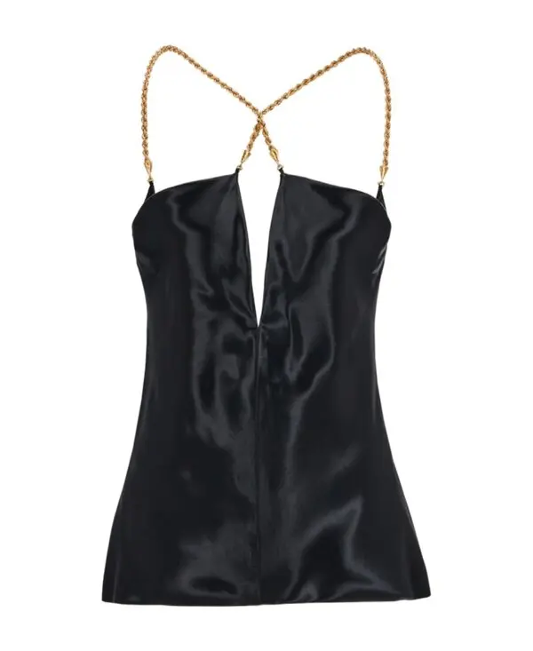 FERRAGAMO Chain Strap Top