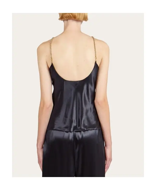 FERRAGAMO Chain Strap Top