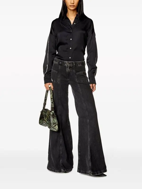 DIESEL® D-akii Low-rise Bootcut Jeans