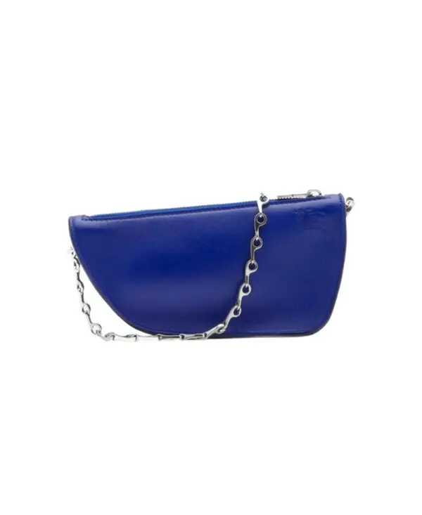 Burberry Micro Shield Sling Zipped Mini Shoulder Bag - Blue