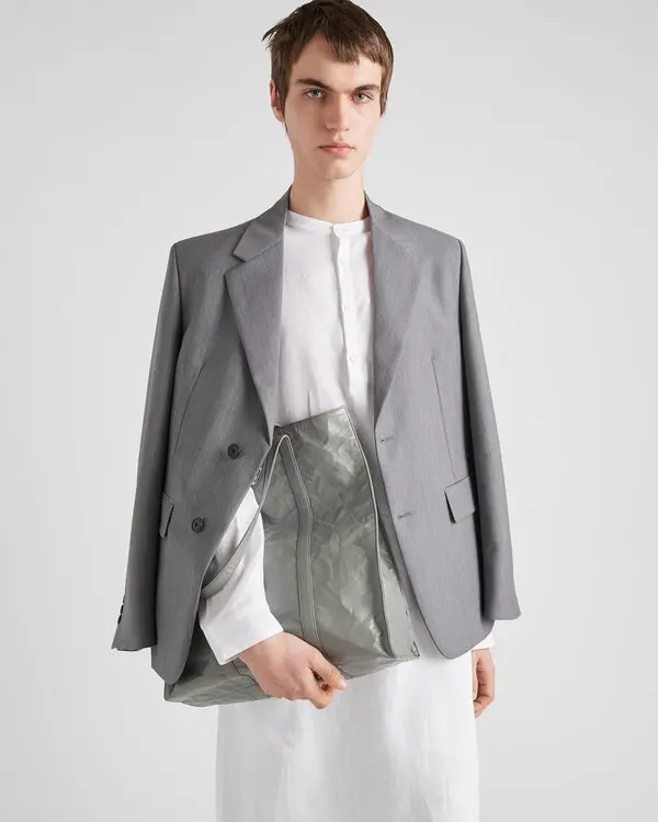 Prada Buttoned Tailored Blazer