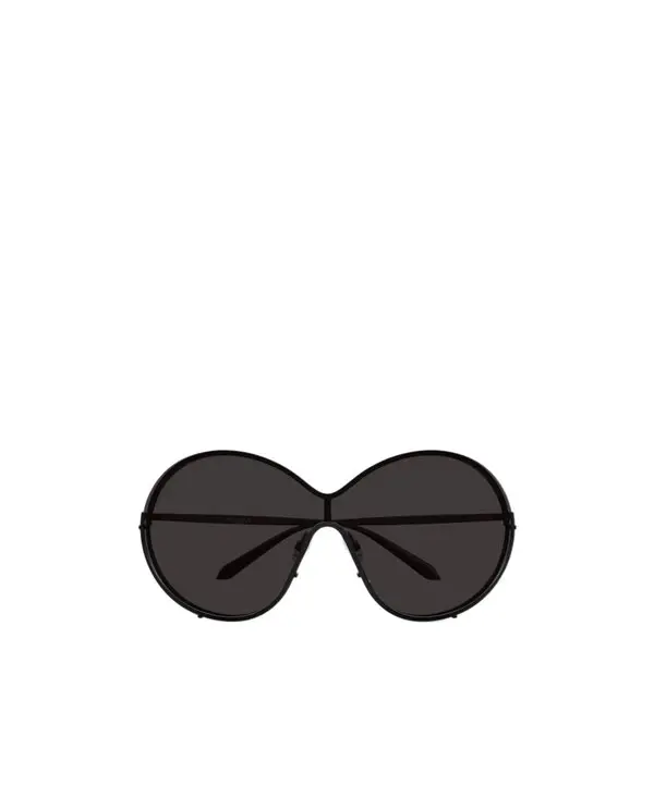 Alaïa Oversized Geometric Frame Sunglasses - Black