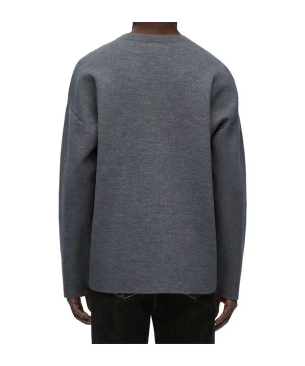 Loewe Anagram Embossed Crewneck Jumper