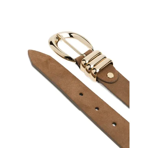 Federica Tosi Adjustable Waist Belt With Gold Buckle - Multicolor