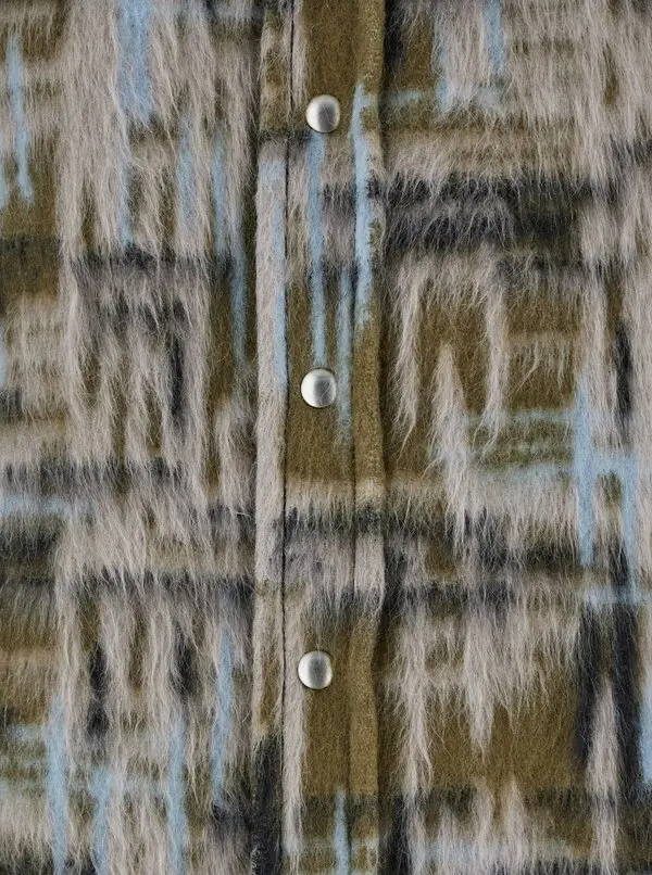 Bottega Veneta Checked Relaxed Fit Jacket