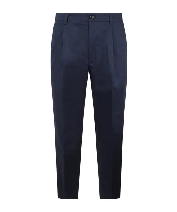 DEPARTMENT 5 Gin Pleated Trousers - Navy