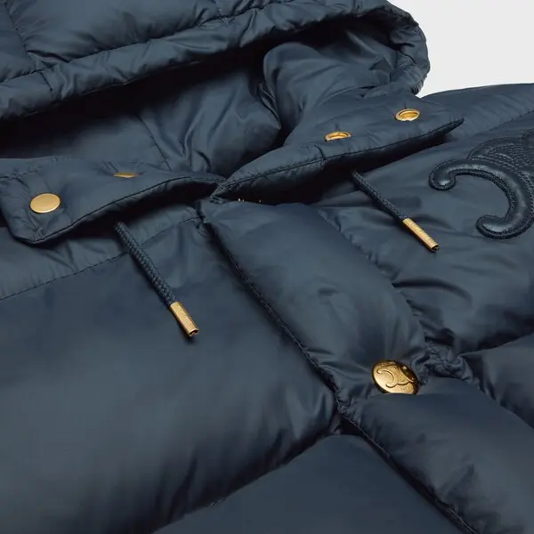 Celine Oversized Sleeveless Down Jacket In Lightweight Nylon