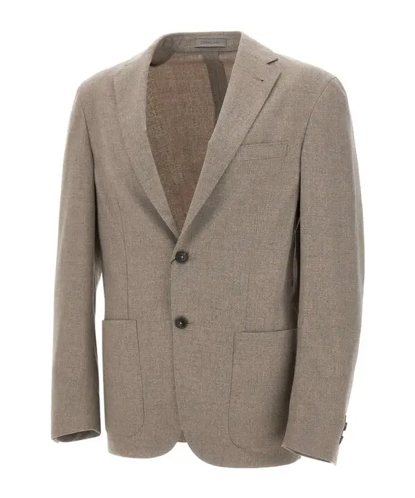 Corneliani Single-breasted Blazer - Grey