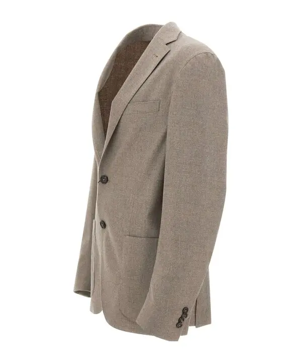 Corneliani Single-breasted Blazer - Grey