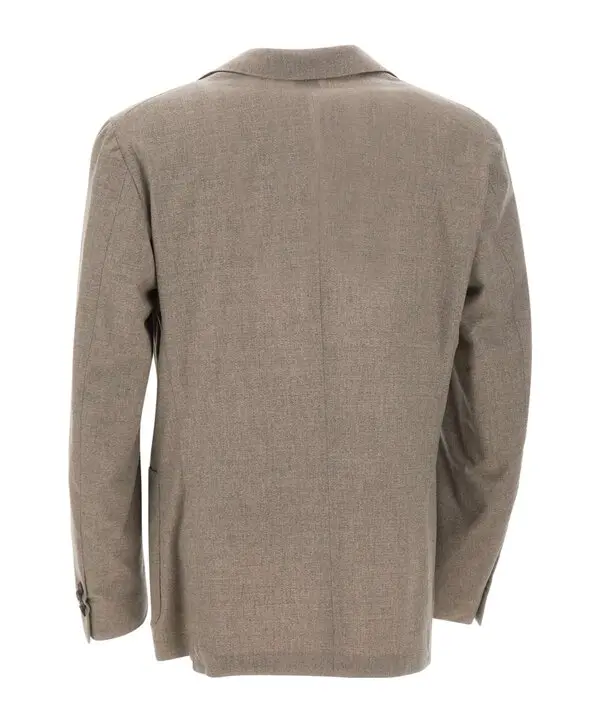 Corneliani Single-breasted Blazer - Grey