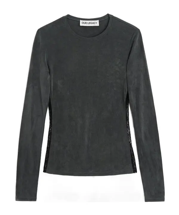 Our Legacy Long-sleeved T-shirt - Dark Gray