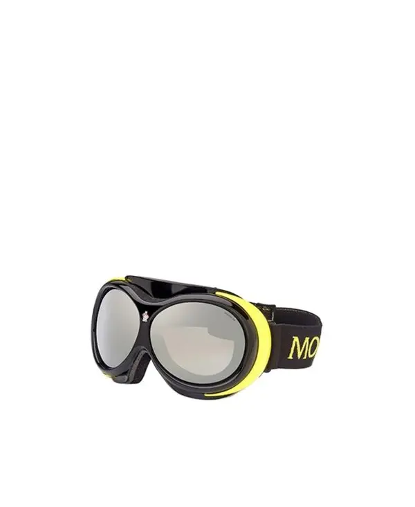 Moncler Oversized Goggle Sunglasses - Gray