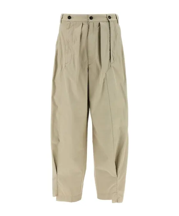 Dsquared2 Cotton Twill Zoot Pants - Beige