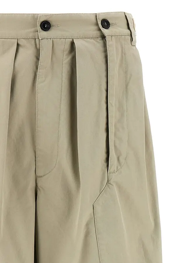 Dsquared2 Cotton Twill Zoot Pants - Beige