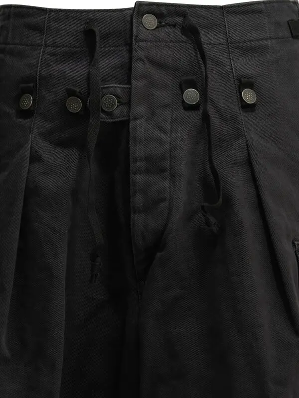 Kapital Button-detail Cargo Pants