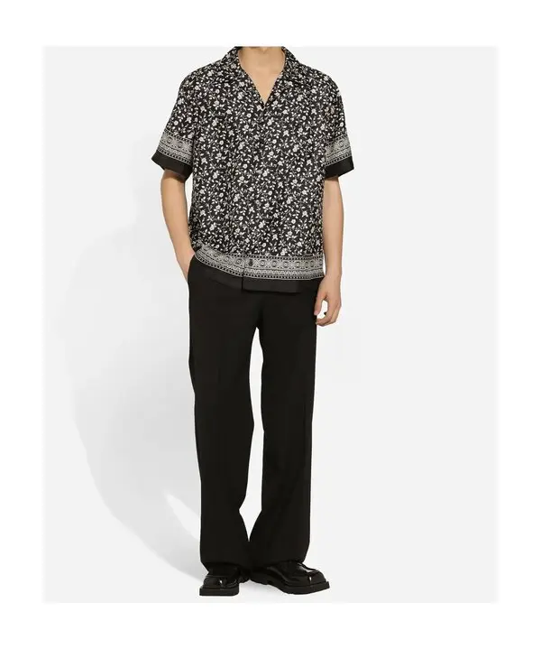 Dolce & Gabbana Mid-rise Straight-leg Trousers