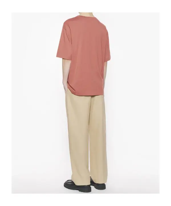 Maison Kitsuné Belted Trousers - Nude