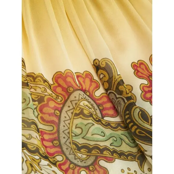 Etro Gradient Paisley Detailed Dress