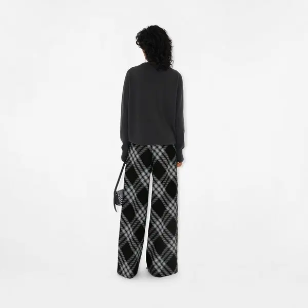 Burberry Safety Pin Detailed Knitted Jumper