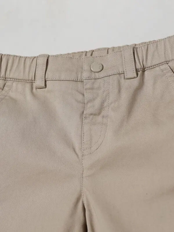 Moncler Gabardine Logo Patch Pants
