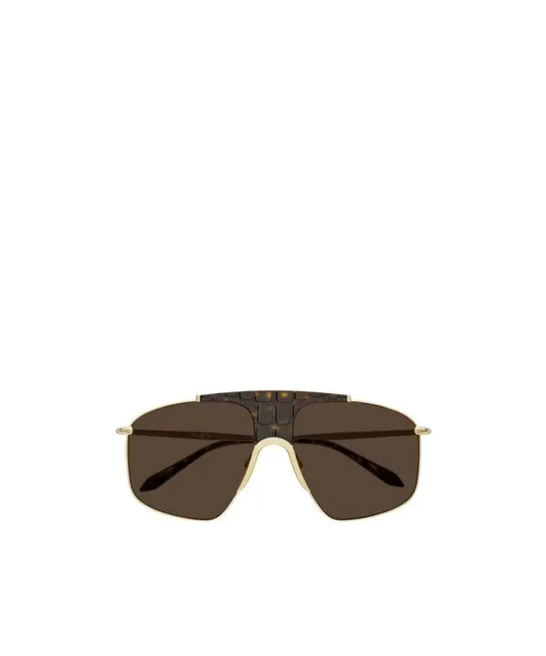 Alaïa Aviator Frame Sunglasses - Green