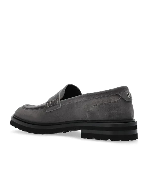 Dolce & Gabbana Quilted Round Toe Loafers